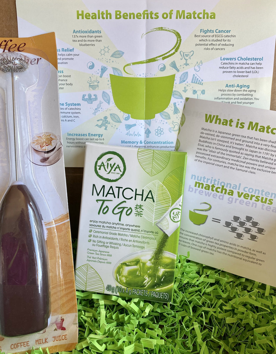 Aiya Matcha-To-Go Travel Kit – Just Matcha Tea Shop