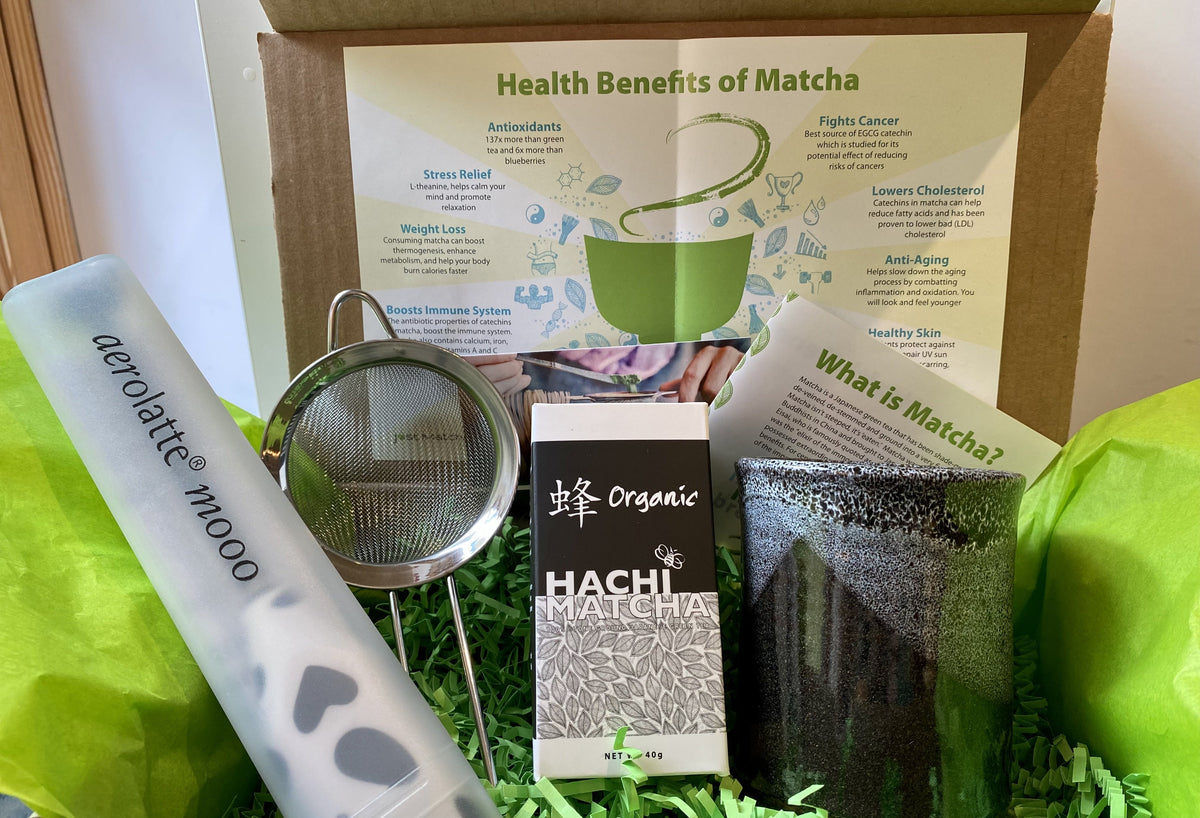 Deluxe Modern Matcha Kit with Hachi Matcha Organic – Just Matcha Tea Shop